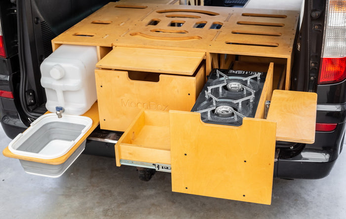 Moonbox Campingbox 119cm für VW T3, VW T4, VW T5