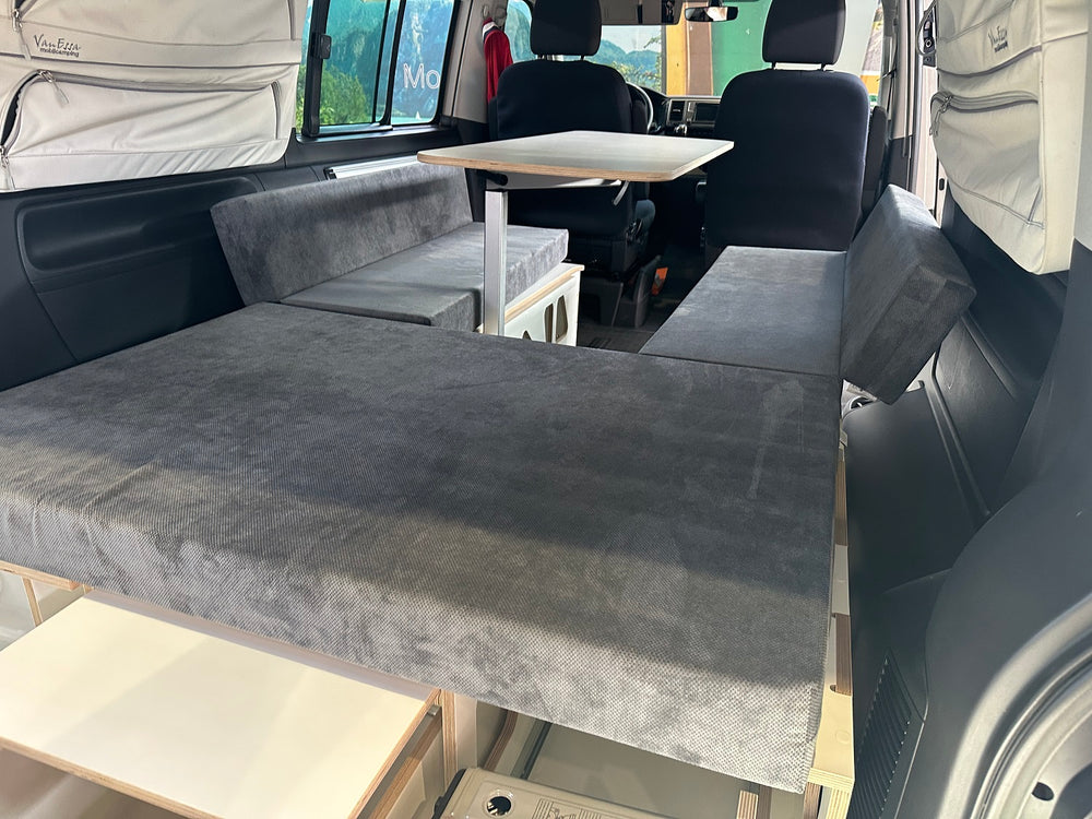 Moonbox Campingbox mit Tisch Van/Bus 119cm Modify Weiß