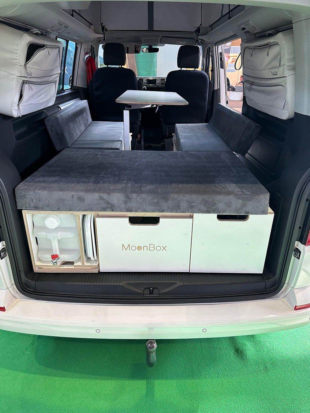 Moonbox Campingbox mit Tisch Van/Bus 119cm Modify Weiß