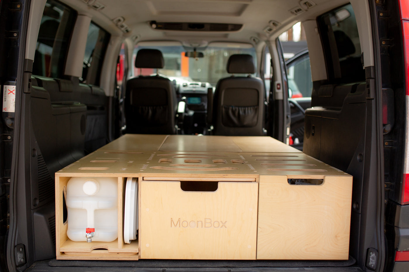 Moonbox Campingbox 119cm für Mercedes Vito, Viano, V-Klasse